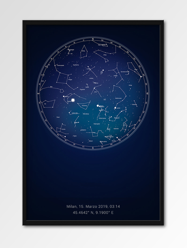 MyStella - mappe stellari che ti affascineranno!
